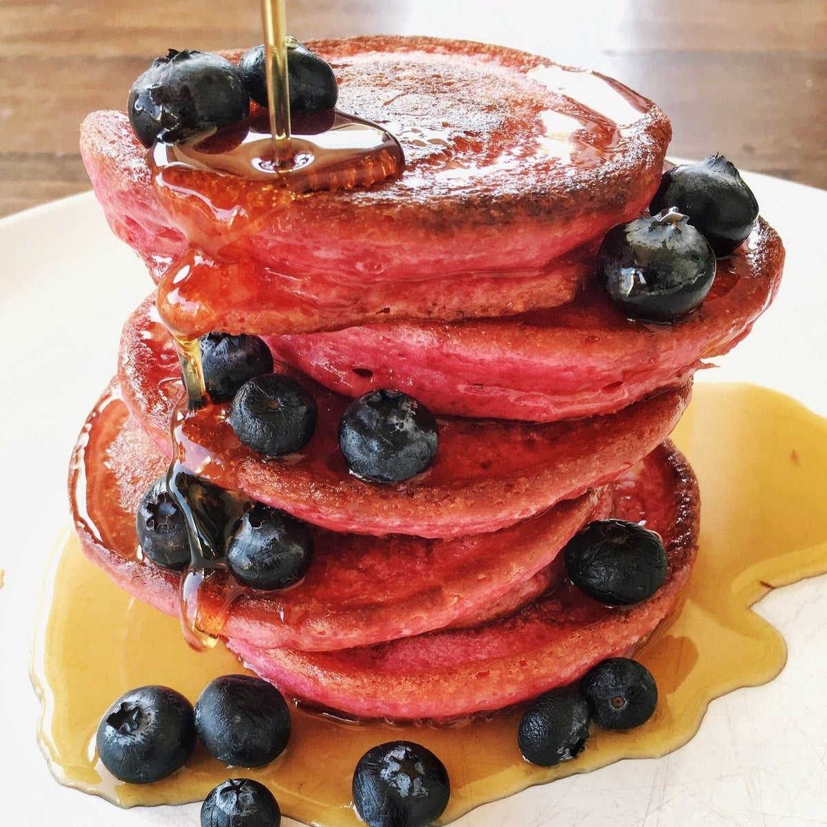 Pink Pancakes for the Morning After – Plant People