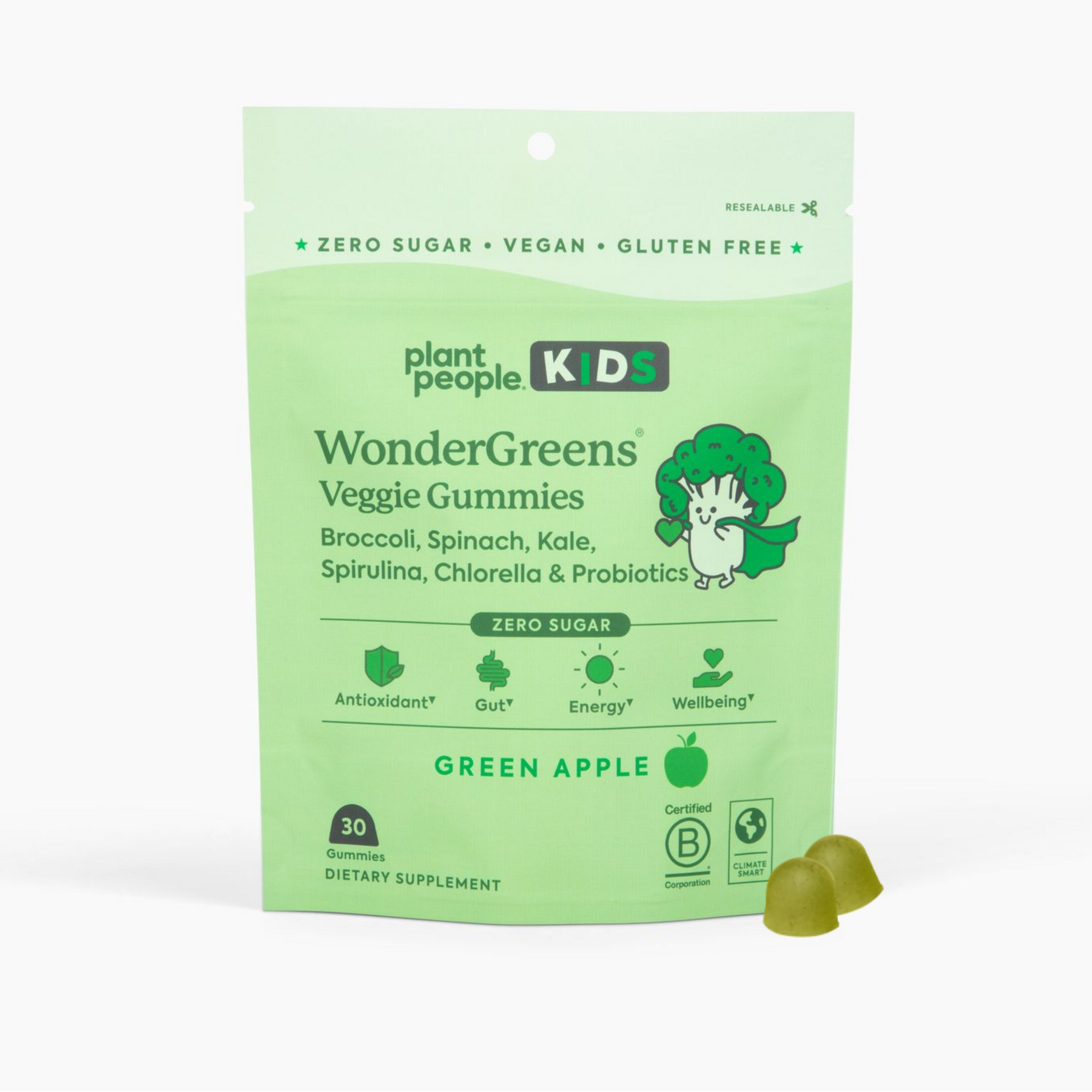 Zero Sugar Mushroom & Veggie Gummies | Plant People