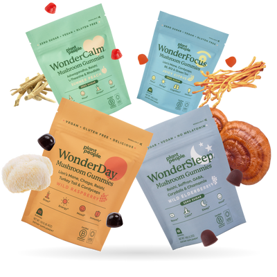 Plant People | Mushroom Bundle - CBD Oil and Mushroom Supplements