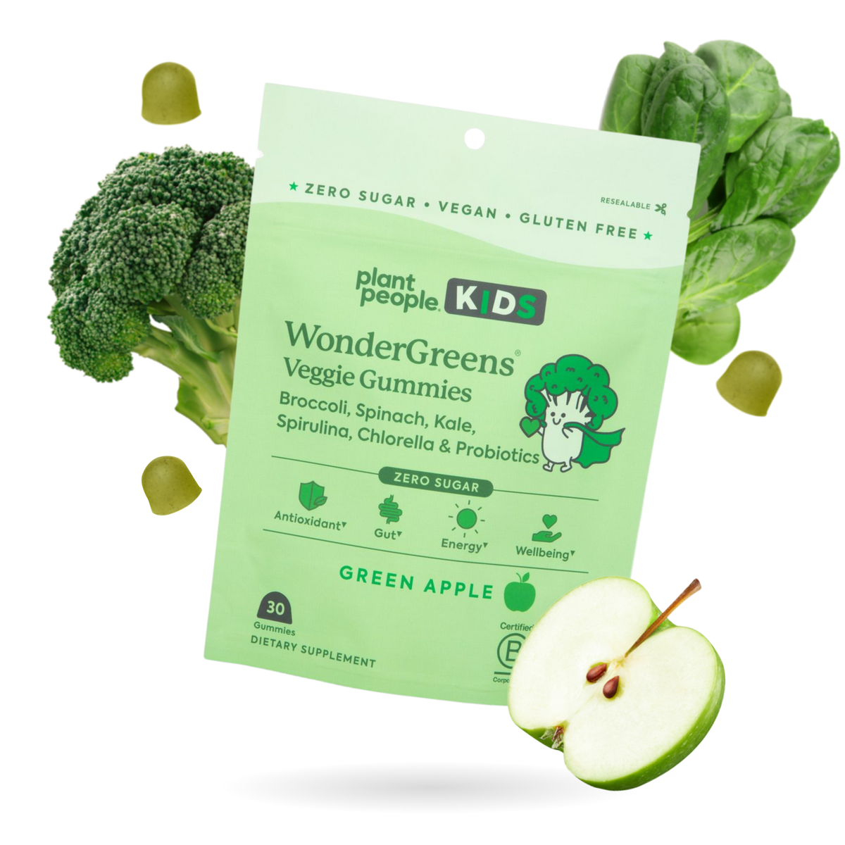 Veggie Gummies - WonderGreen | Plant People