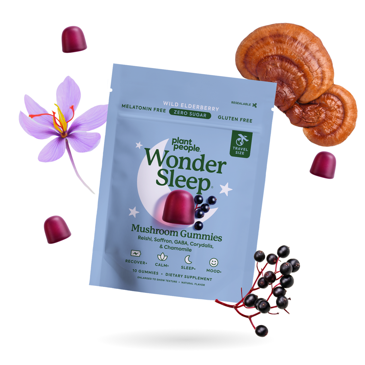 Try Melatonin-Free Sleep Gummies | 5-Night Trial | WonderSleep – Plant ...